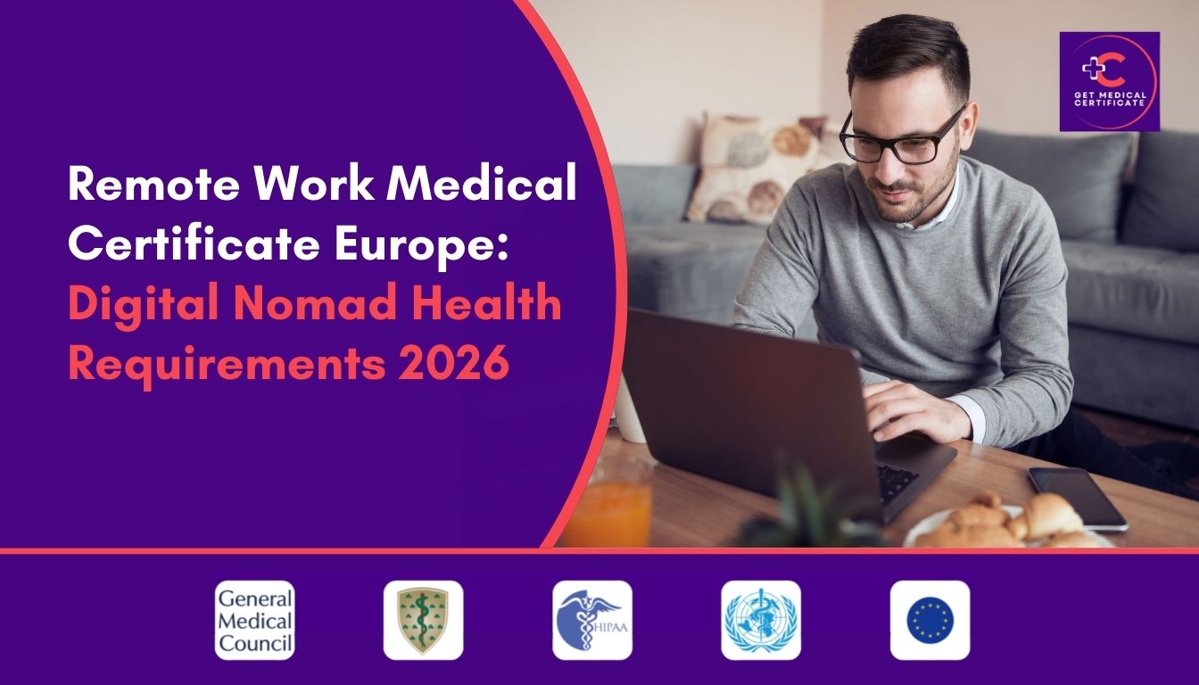 Remote Work Medical Certificate Europe: Digital Nomad Health ...
